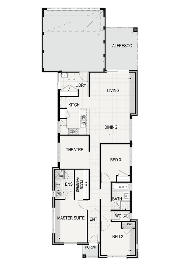Perfect 4x2 Design + Theatre & Study Rooms! | Perth Homes